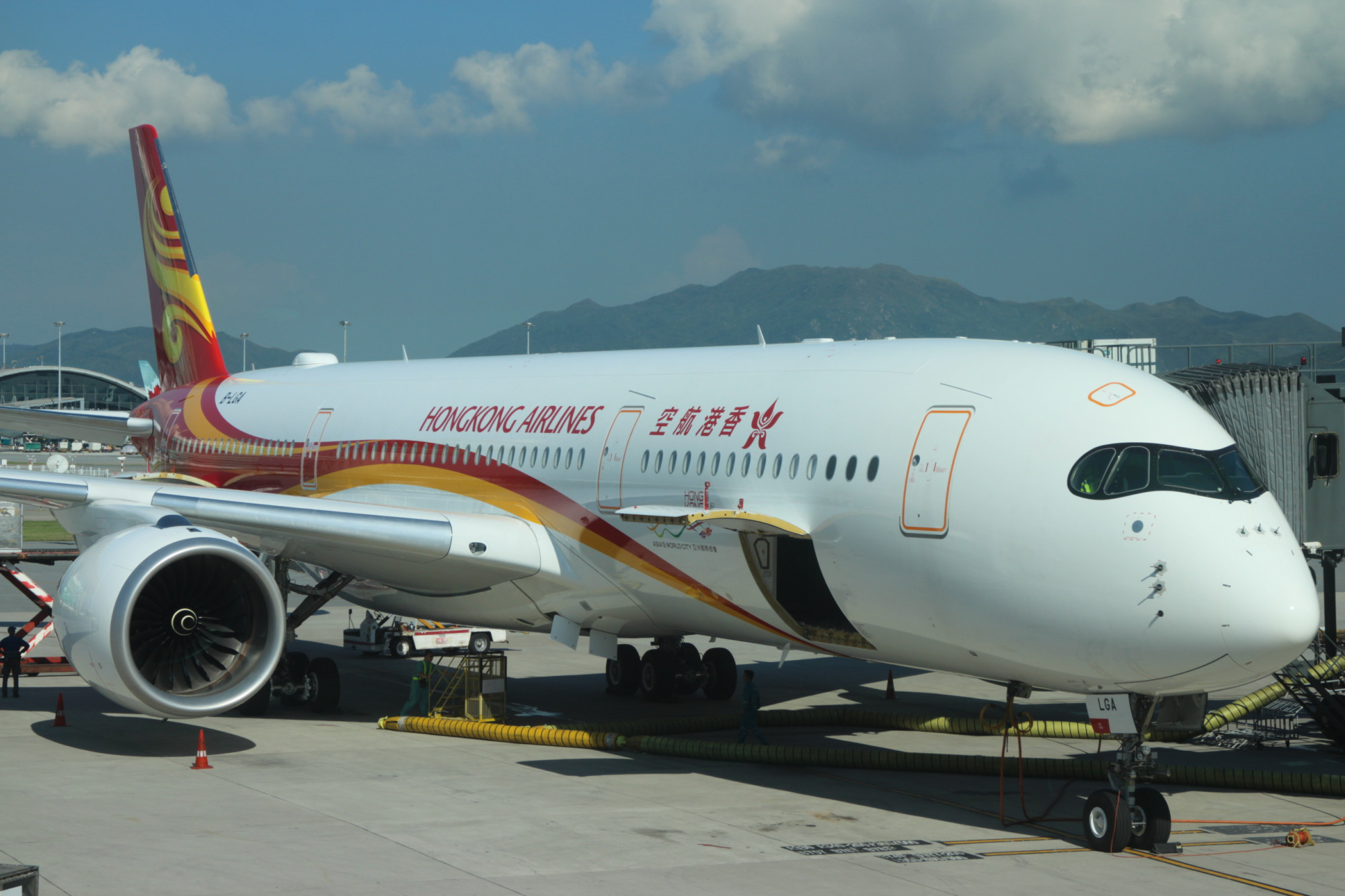 香港航空 A350-900 首航體驗 HX771/772 HKG BKK - 航空(C2) - hkitalk.net 香港交通資訊網 ...