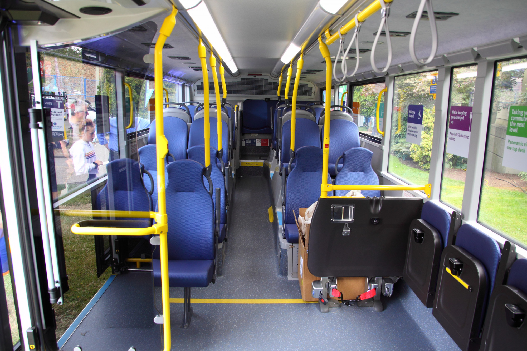 Vancouver Translink Alexander Dennis Enviro 500 on display @ PNE Fair ...
